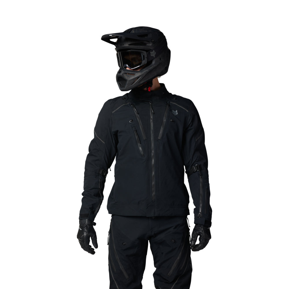FOX DEFEND GORE-TEX ADVENTURE JACKET [BLACK] — RidersOutlet