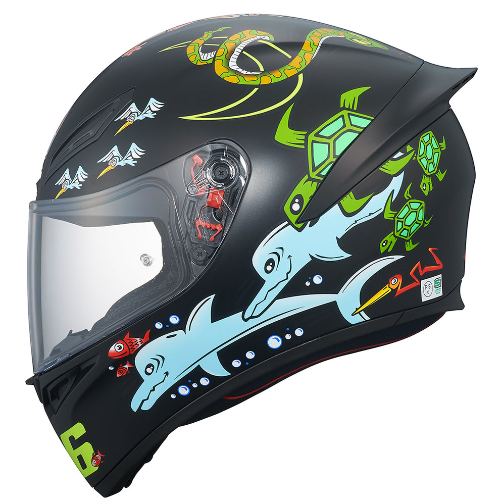 AGV K1 [ZOO MATT BLACK] 56 S — RidersOutlet