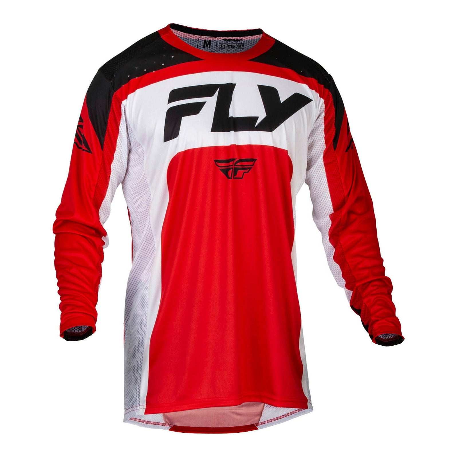 FLY Racing Lite Jersey - Red / White / Black — RidersOutlet