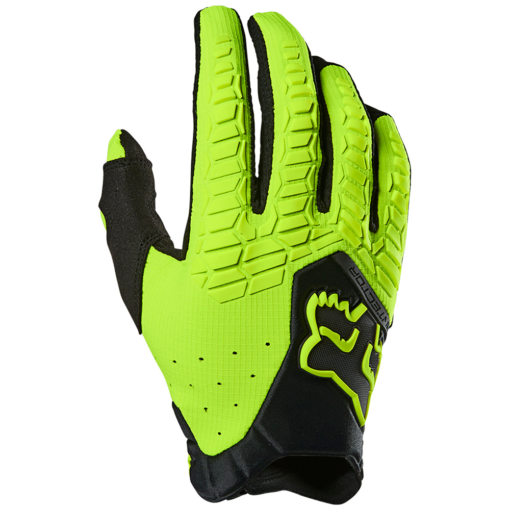 FOX PAWTECTOR GLOVES [FLO YELLOW] — RidersOutlet