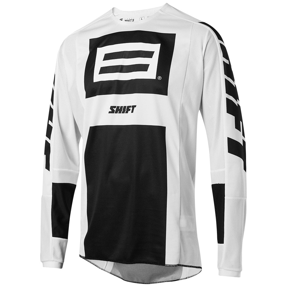 SHIFT WHIT3 LABEL ARCHIVAL JERSEY SE [BLACK/WHITE] — RidersOutlet